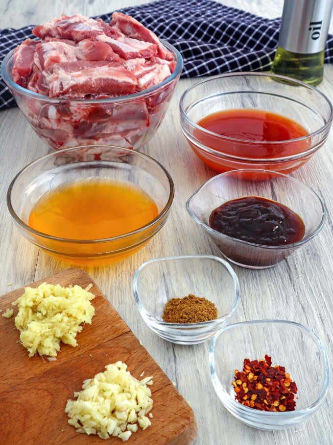 Chinese-style Ribs - Onion Rings & Things