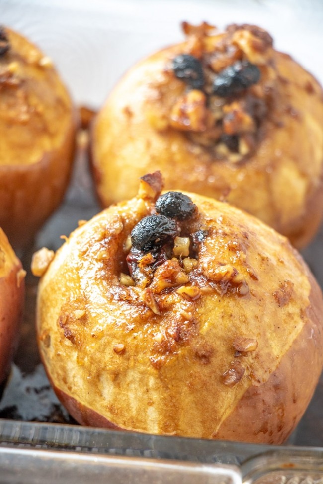 Easy Fall Tea-Baked Apples- Onion Rings & Things