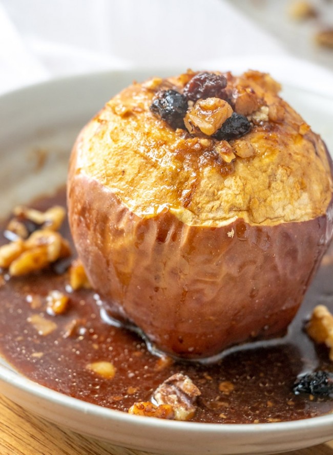 Easy Fall Tea-Baked Apples- Onion Rings & Things