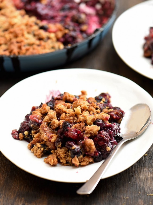 Mixed Berry Crumble - Onion Rings & Things