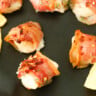 Pancetta-Wrapped Scallops - Onion Rings & Things