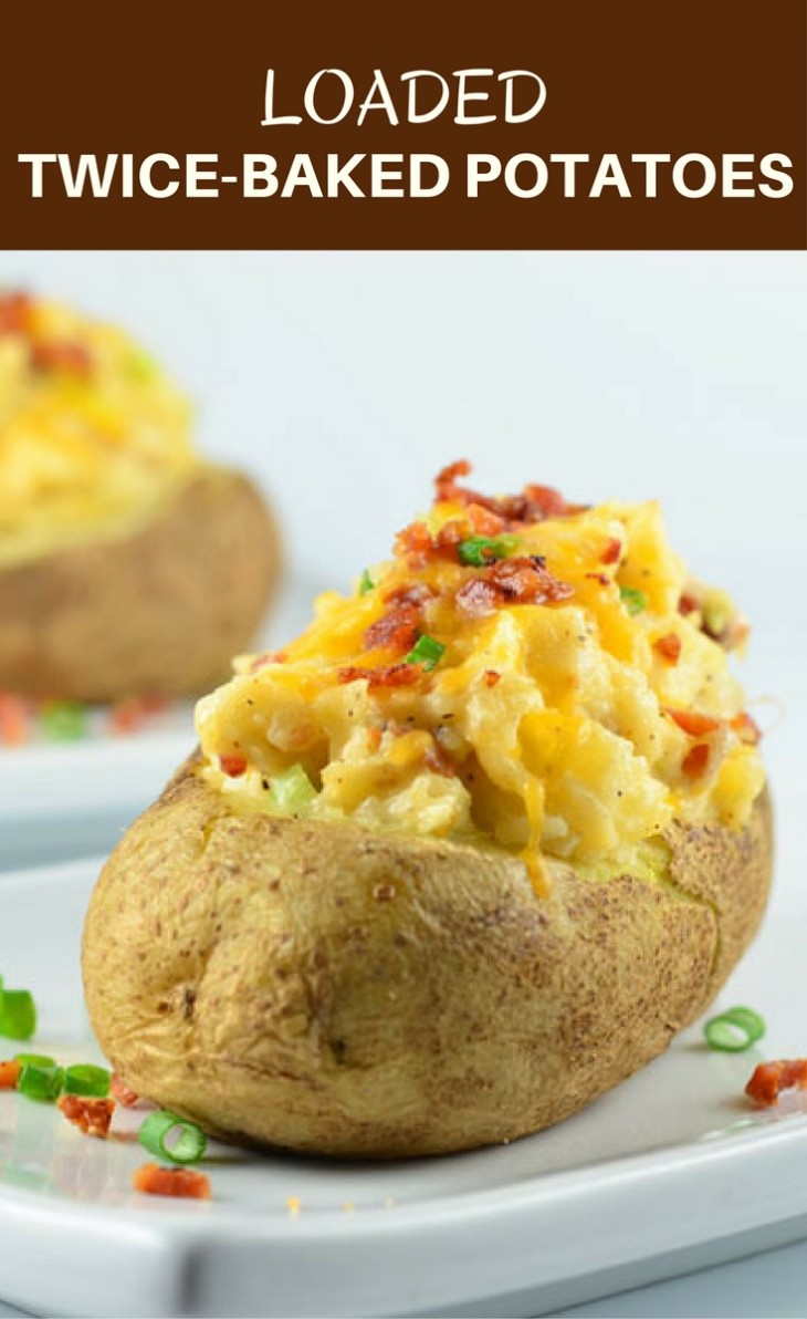 Loaded Twice-Baked Potatoes - Onion Rings & Things