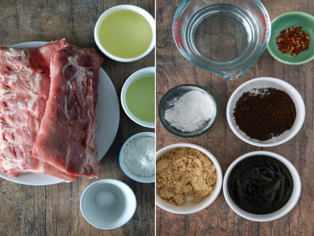 Asian Coffee Ribs - Onion Rings & Things