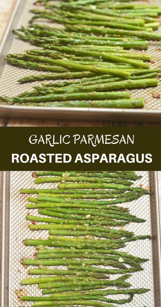Garlic Parmesan Roasted Asparagus - Onion Rings & Things