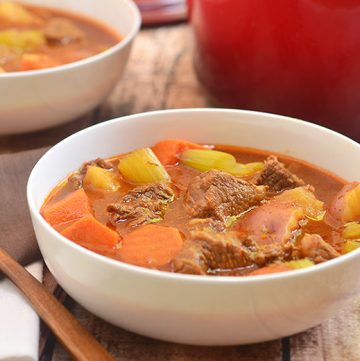 Homestyle Beef Stew - Onion Rings & Things