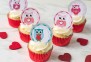 Printable Valentine's Day Owl Cupcake Toppers | Onion Rings & Things