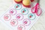 Printable Valentine's Day Owl Cupcake Toppers | Onion Rings & Things