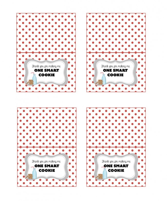 Teacher Appreciation Treat Bag Topper Printable | Onion Rings & Things