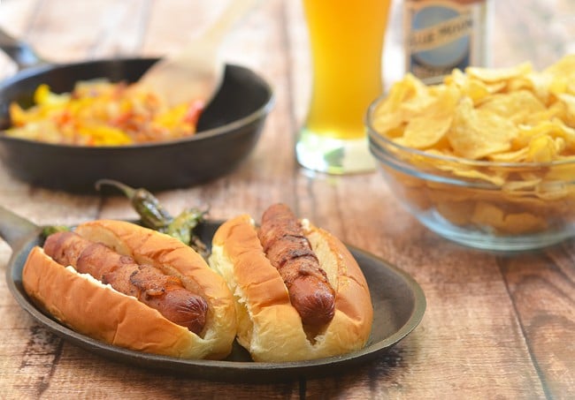 Bacon-Wrapped Hot Dogs A.K.A. Danger Dogs - Onion Rings & Things