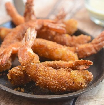 Crispy Cereal-Crusted Shrimps - Onion Rings & Things