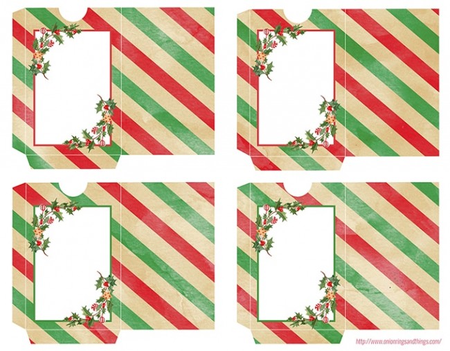 Christmas Gift Giving FREE Printables - Onion Rings & Things