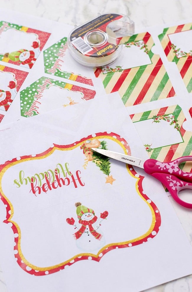 Christmas Gift Giving FREE Printables - Onion Rings & Things
