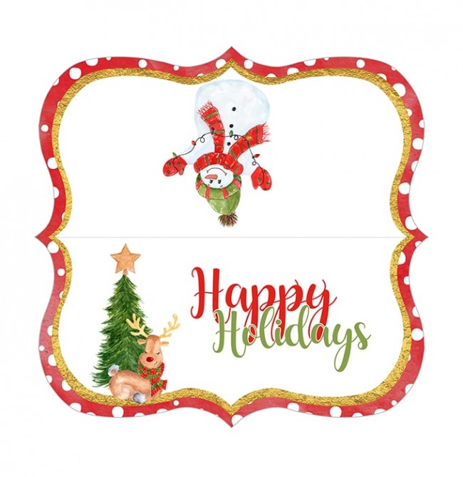 Christmas Gift Giving FREE Printables - Onion Rings & Things