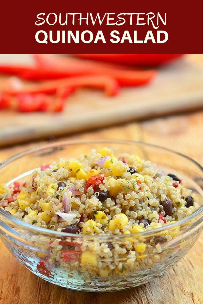 Southwestern Quinoa Salad - Onion Rings & Things