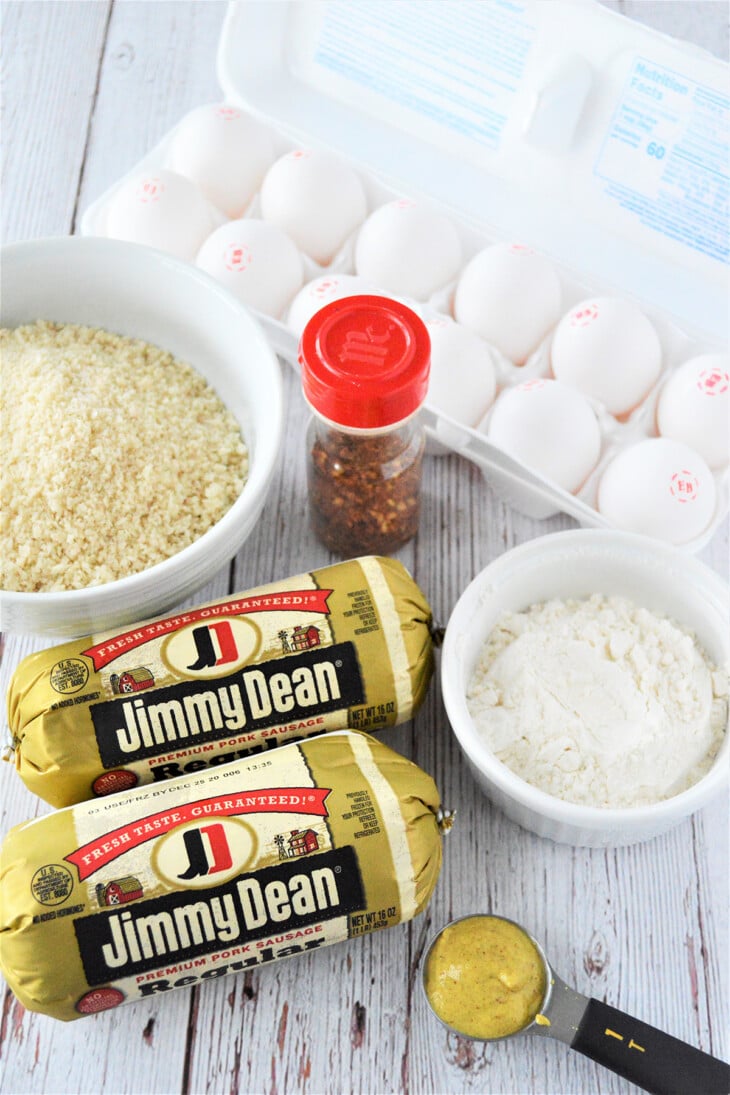 Scotch Eggs (Fried, Baked, of Air Fried) - Onion Rings & Things