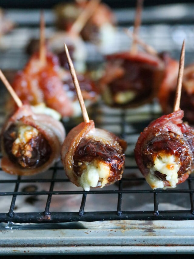 Brown Sugar Devils on Horseback - Onion Rings & Things