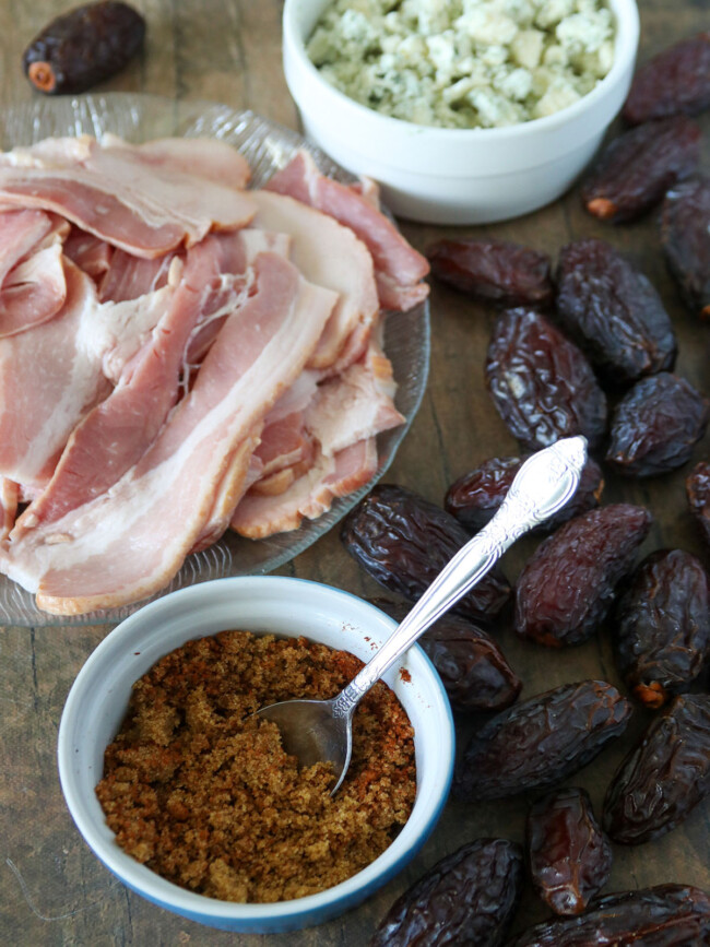 Brown Sugar Devils on Horseback - Onion Rings & Things
