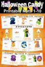 Free Printables Halloween Play Dough Counting Mats - Onion Rings & Things