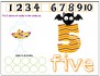 Free Printables Halloween Play Dough Counting Mats - Onion Rings & Things