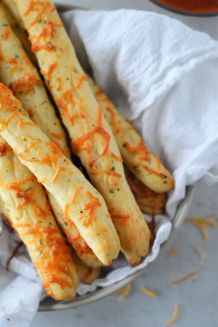Two-Ingredient Breadsticks - Onion Rings & Things