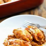Cheese Stuffed Pasta Shells with Meat Sauce - Onion Rings & Things