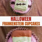 Frankenstein Rice Krispies Cupcakes - Onion Rings & Things