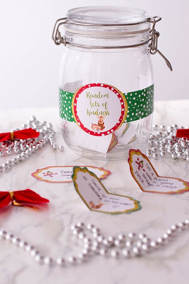 How to Make a Random Act of Kindness Jar | Onion Rings & Things