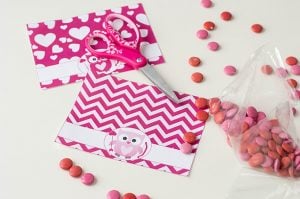 Free Printable Valentine's Day Treat Bags | Onion Rings & Things