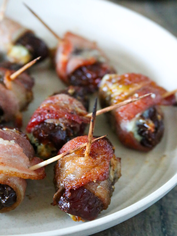 Brown Sugar Devils on Horseback - Onion Rings & Things